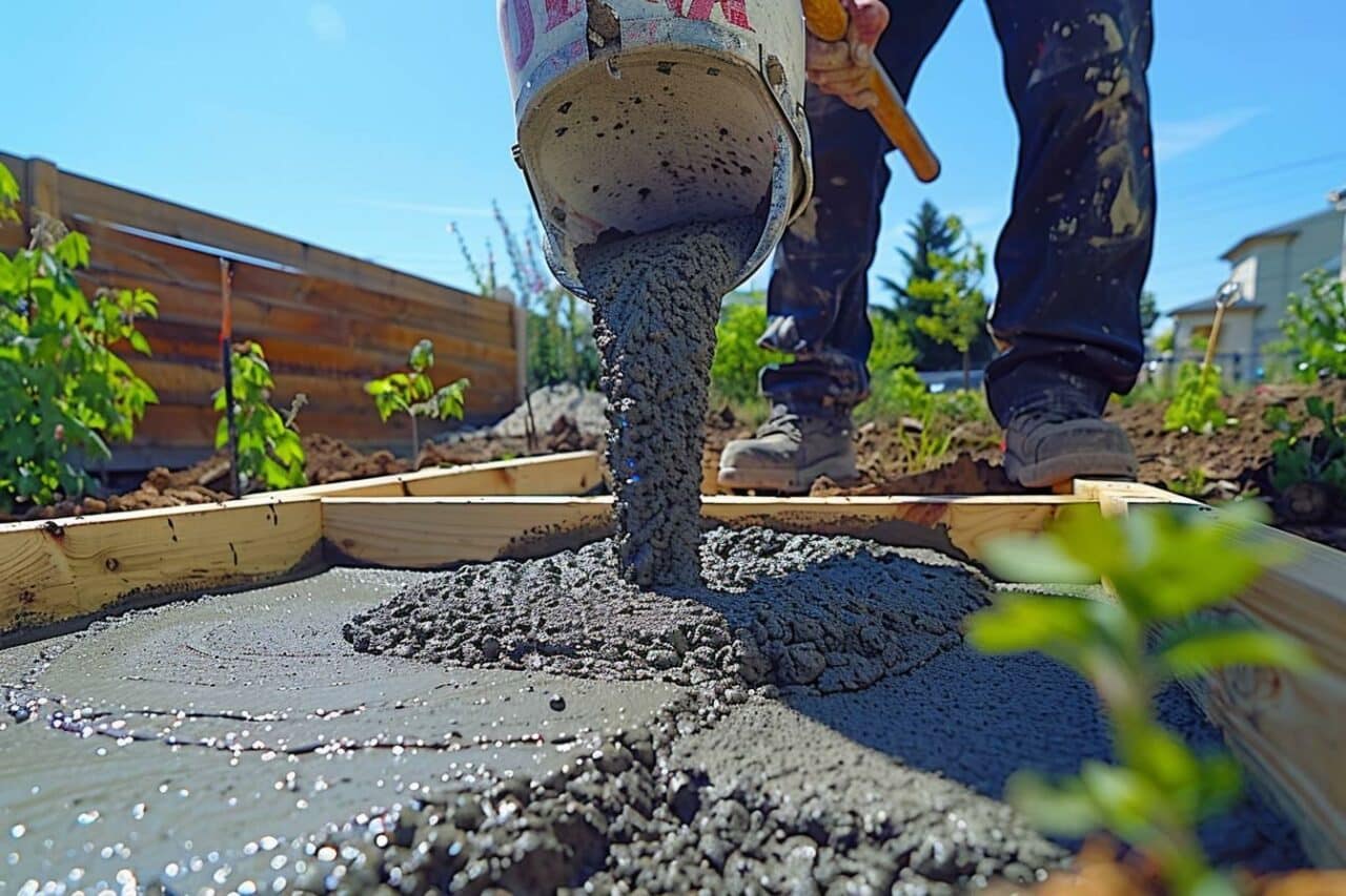 Comment couler un plot en béton pour terrasse ? | Cercll