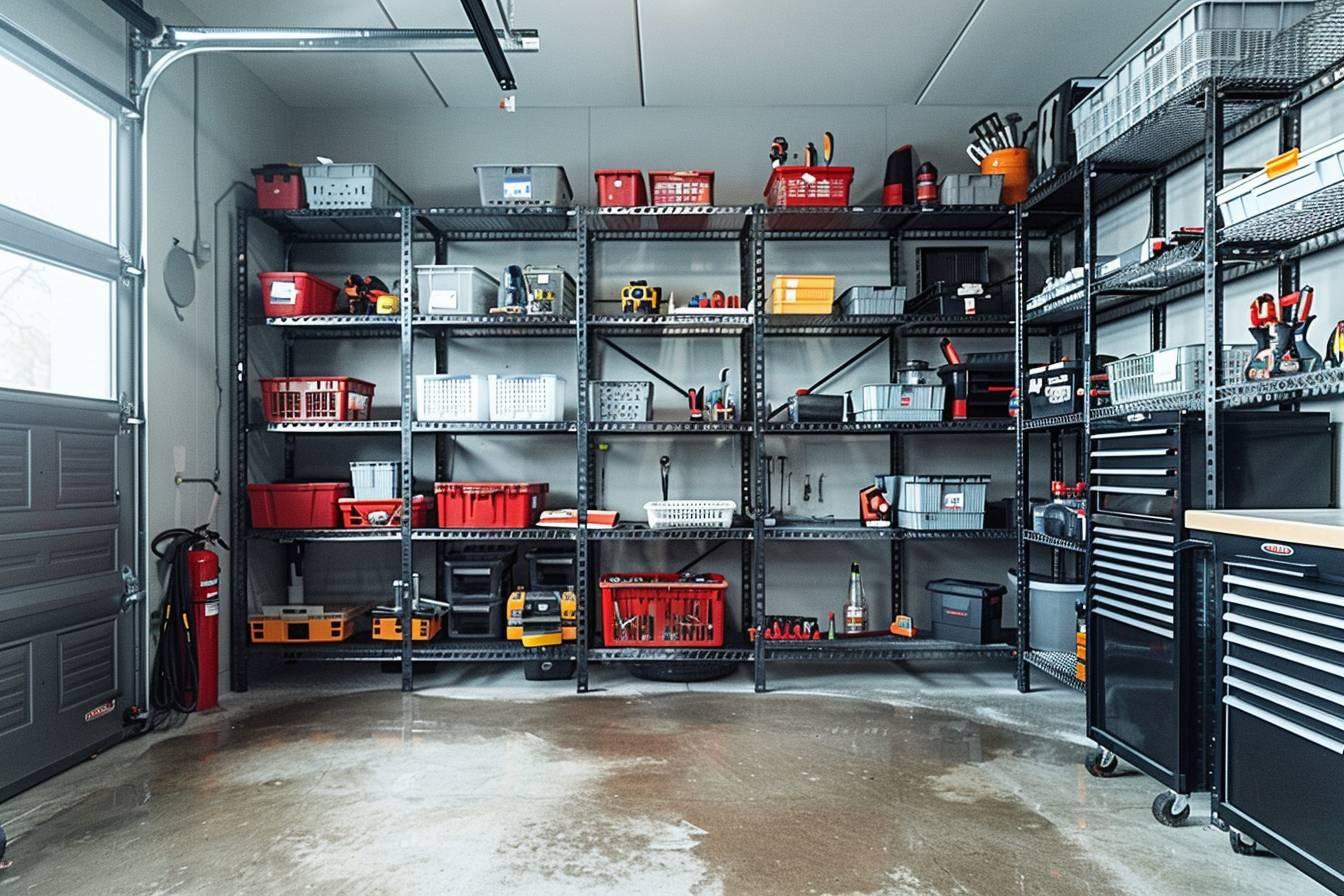 Des rayonnages professionnels pour ranger votre garage